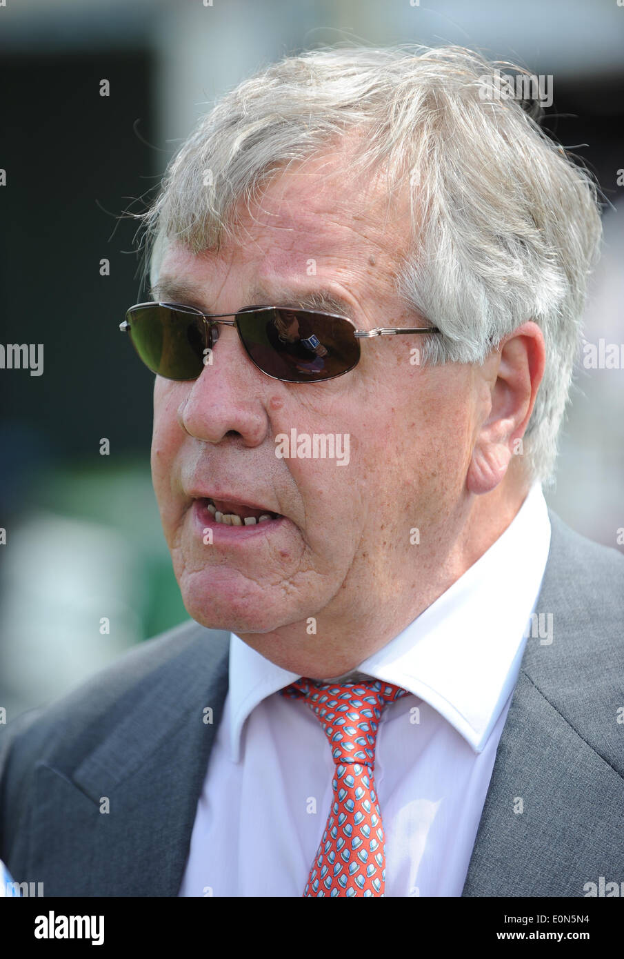 SIR MICHAEL STOUTE RACE HORSE TRAINER YORK RACECOURSE YORK ENGLAND 16 ...