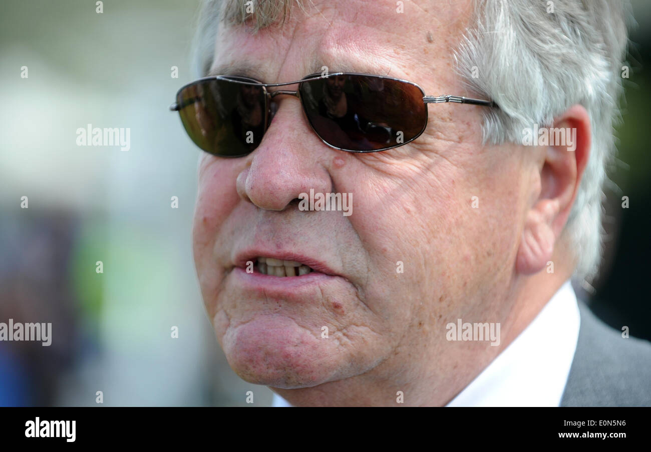 SIR MICHAEL STOUTE RACE HORSE TRAINER YORK RACECOURSE YORK ENGLAND 16 ...