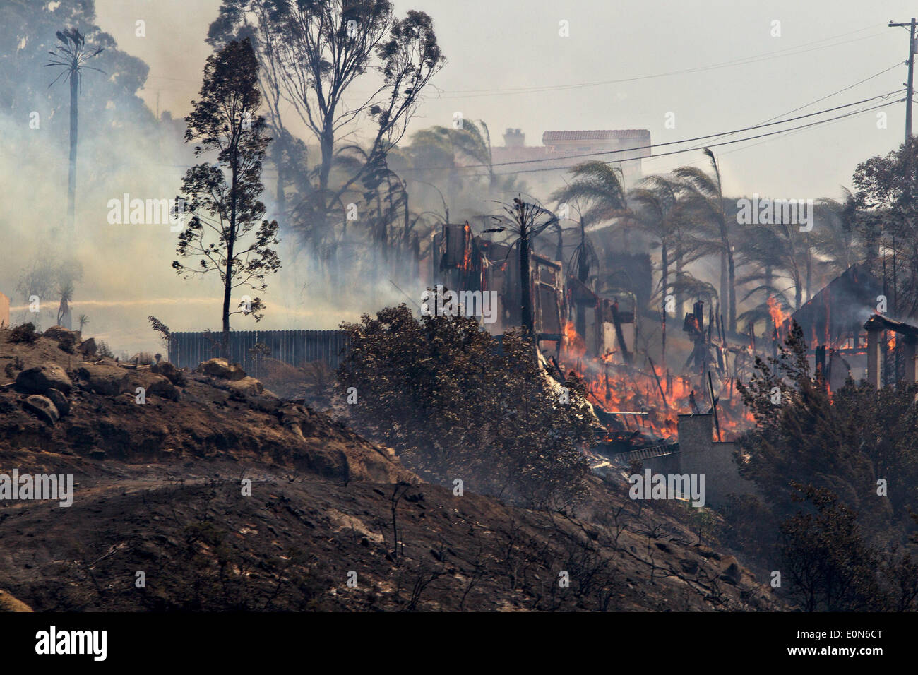 Burned through hi-res stock photography and images - Alamy