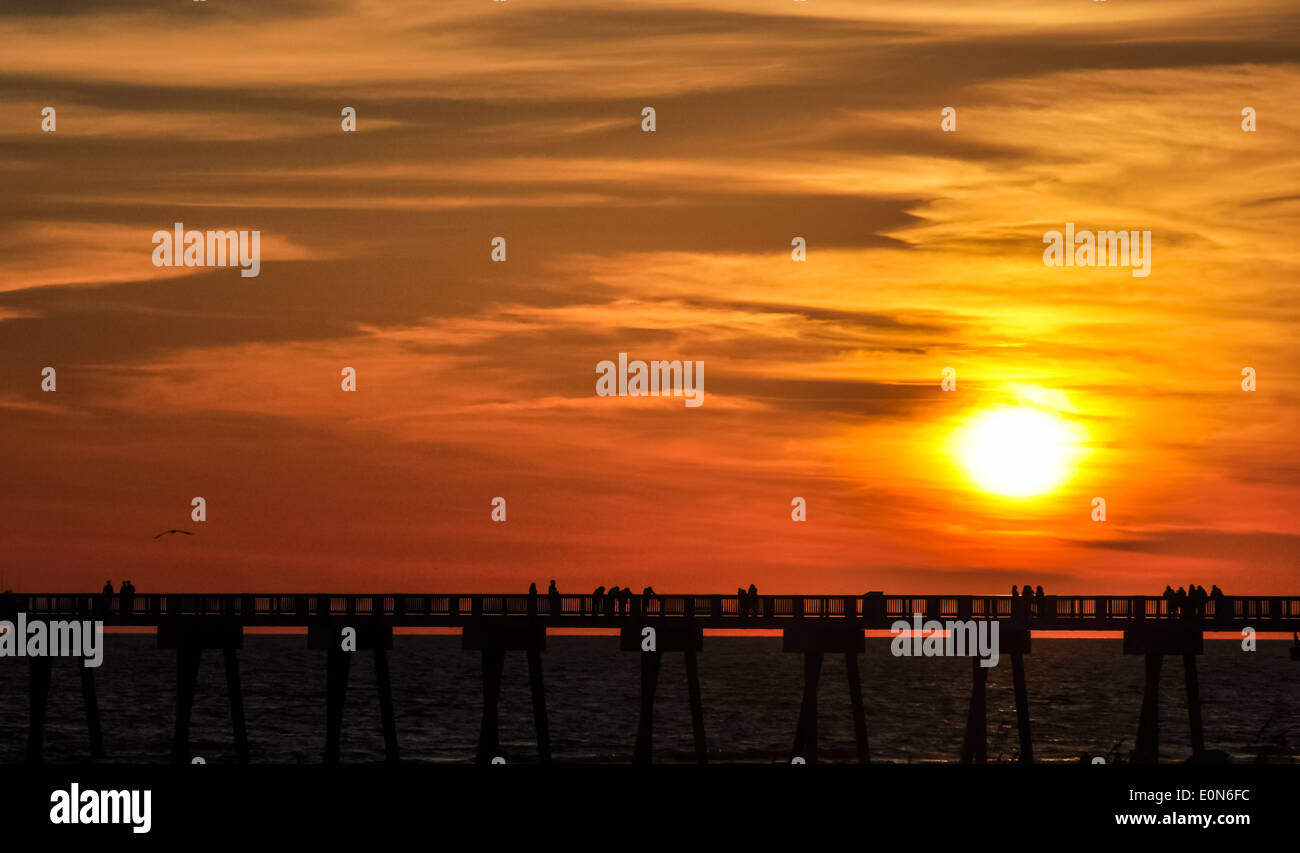 Crystal pier beach hi-res stock photography and images - Alamy