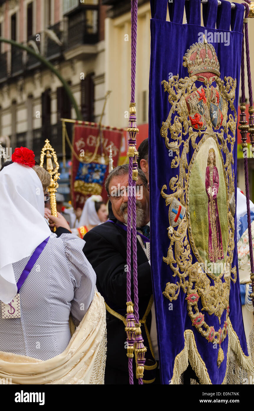 Religious procession fiesta de san hi-res stock photography and images ...