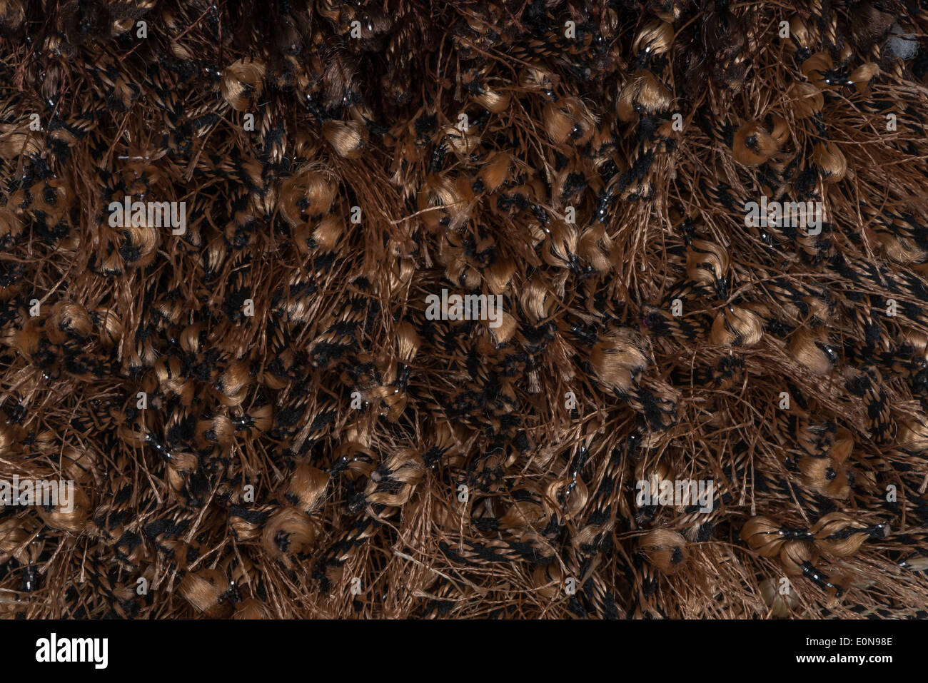 Closeup detail of brown carpet texture background Stock Photo - Alamy