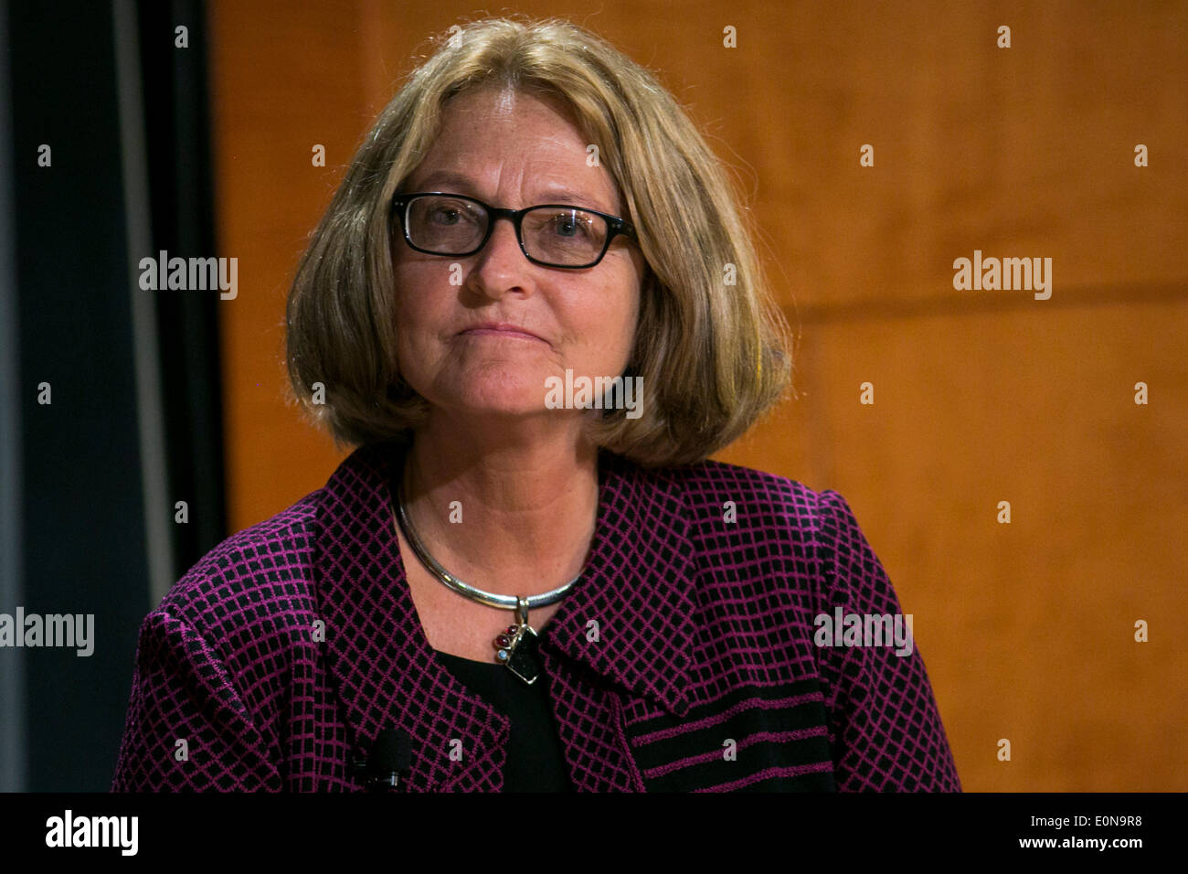 Washington DC, USA. 16th May 2014. Mary Vermeer Andringa, CEO of the ...