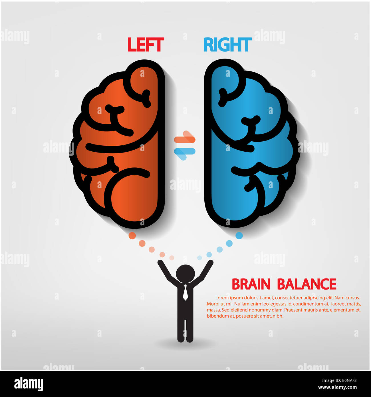 Creative brain Idea concept background design for poster flyer cover ...