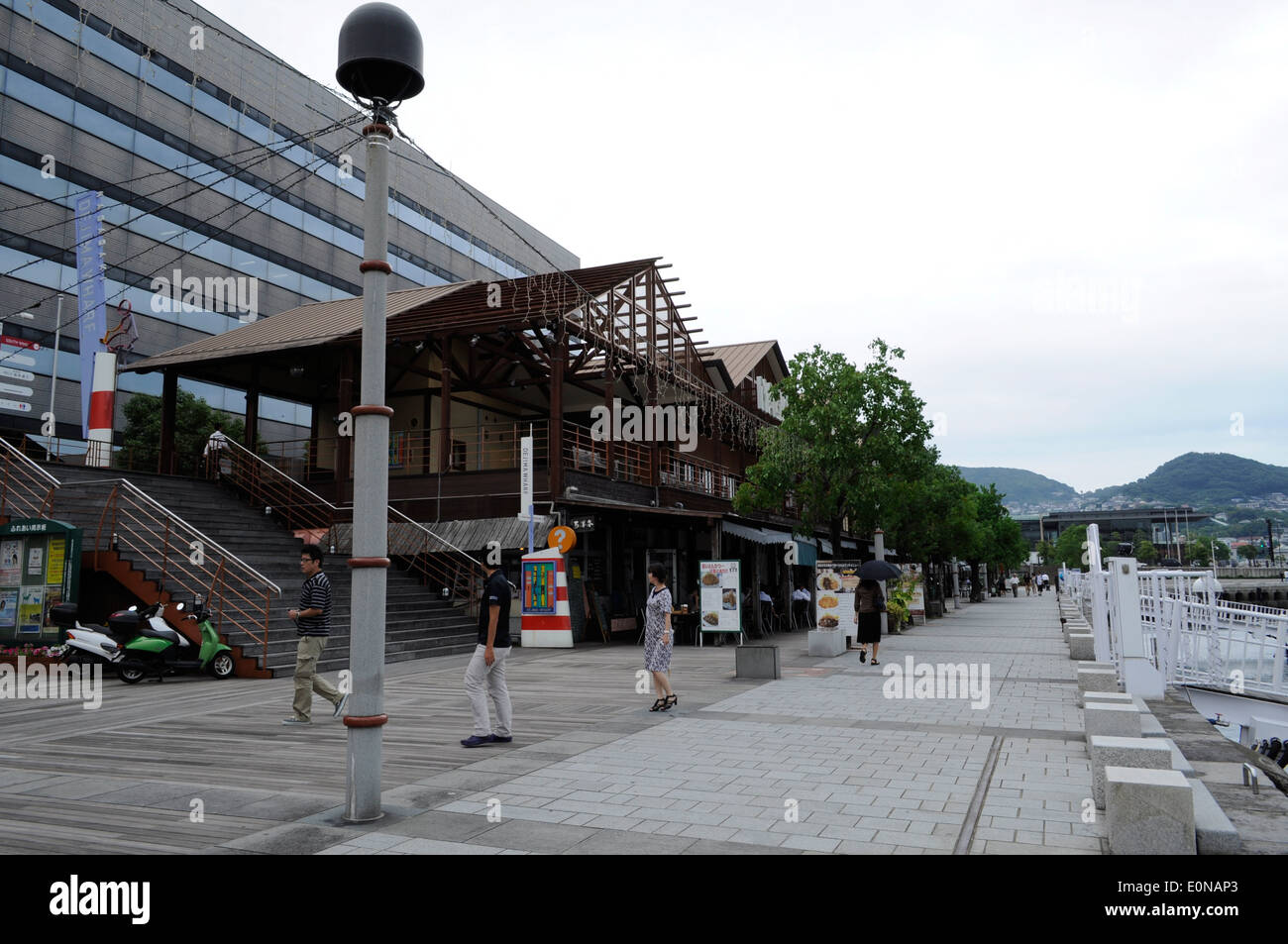 Nagasaki Dejima wharf,Nagasaki,Japan Stock Photo - Alamy