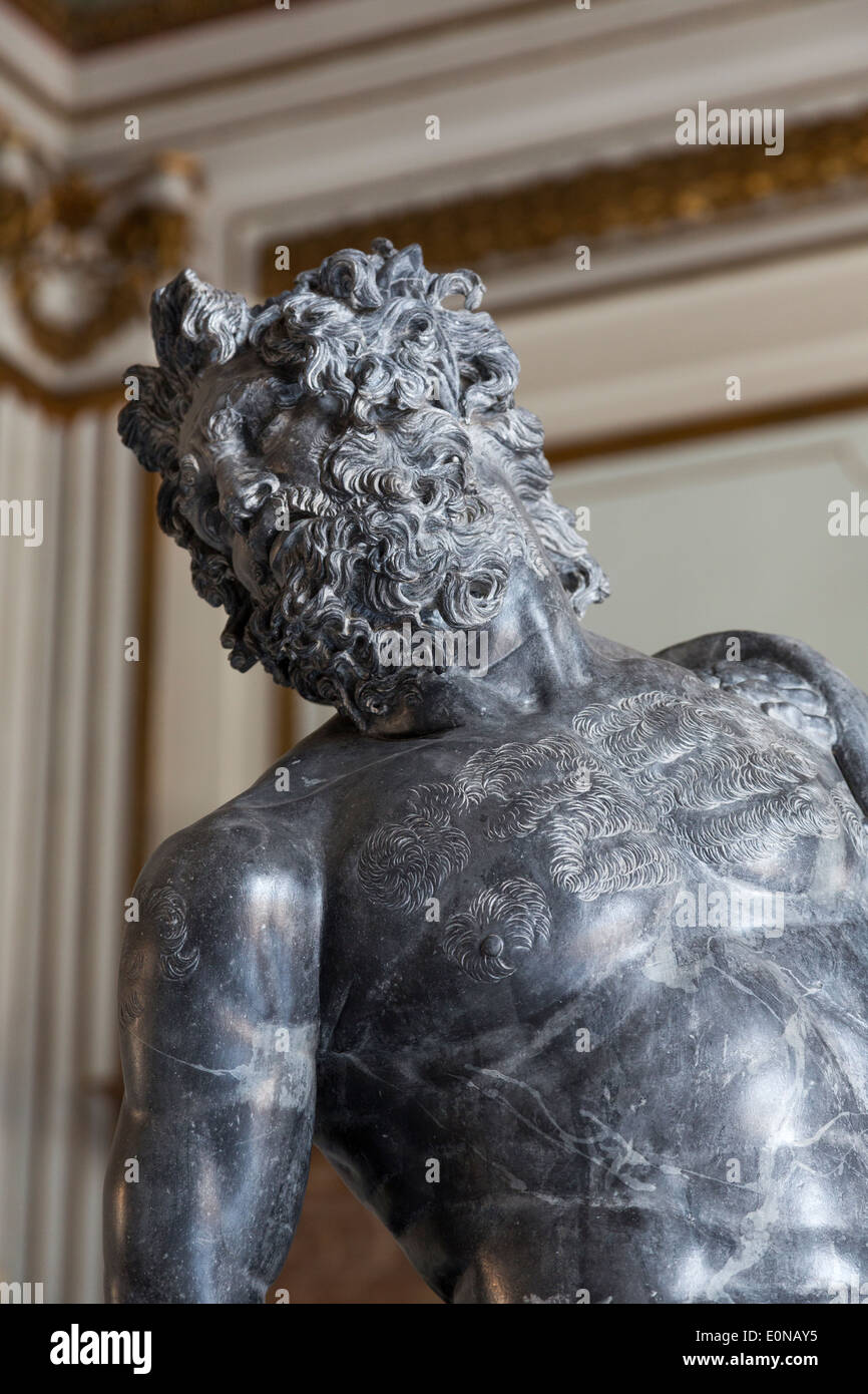 detail of statue of The Old Centaur, Capitoline Museums, Rome, Italy ...