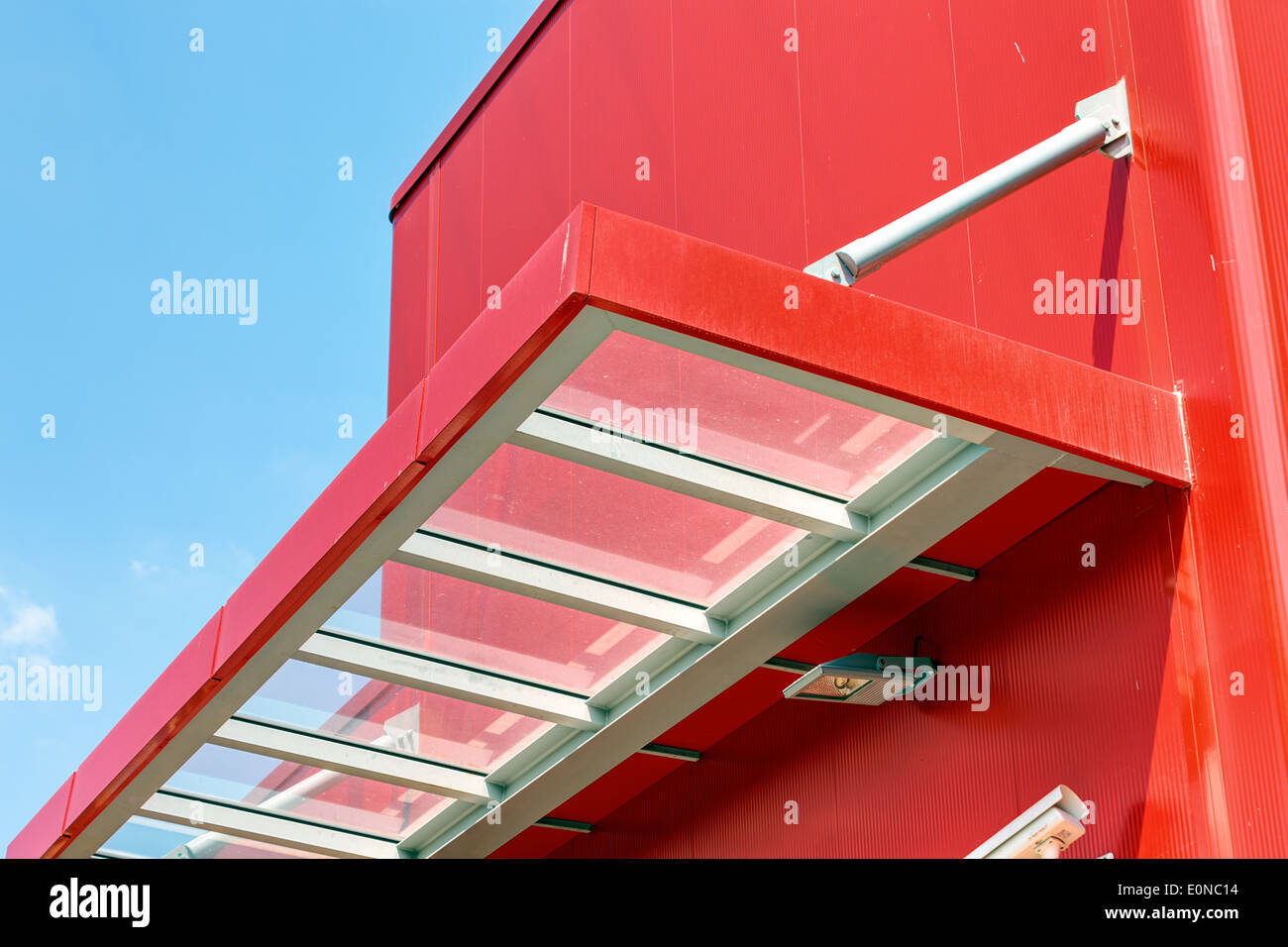 Details of aluminum facade and aluminum panels Stock Photo - Alamy