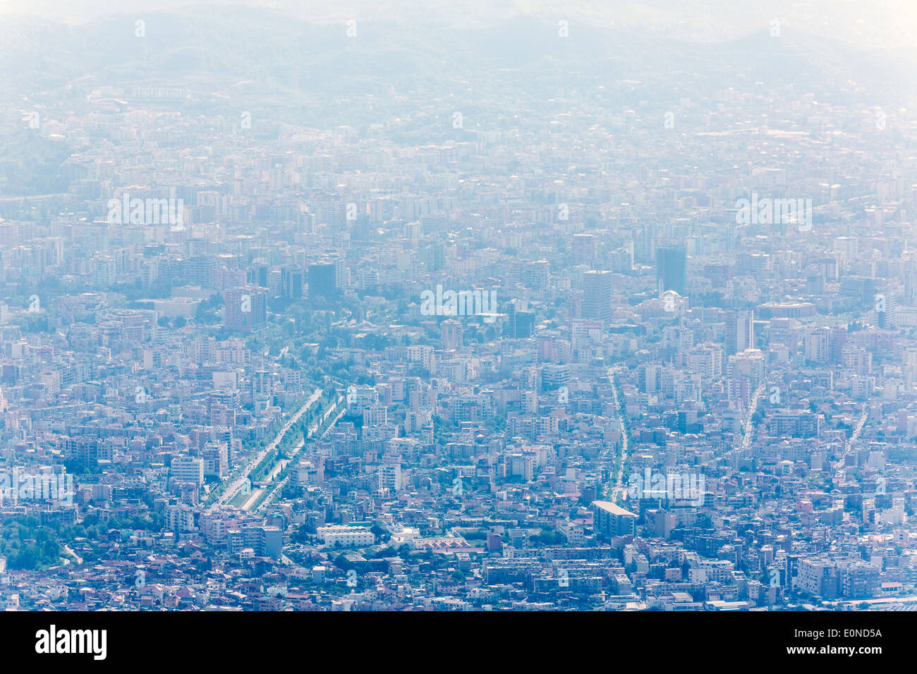 Aerial view of tirana hi-res stock photography and images - Alamy