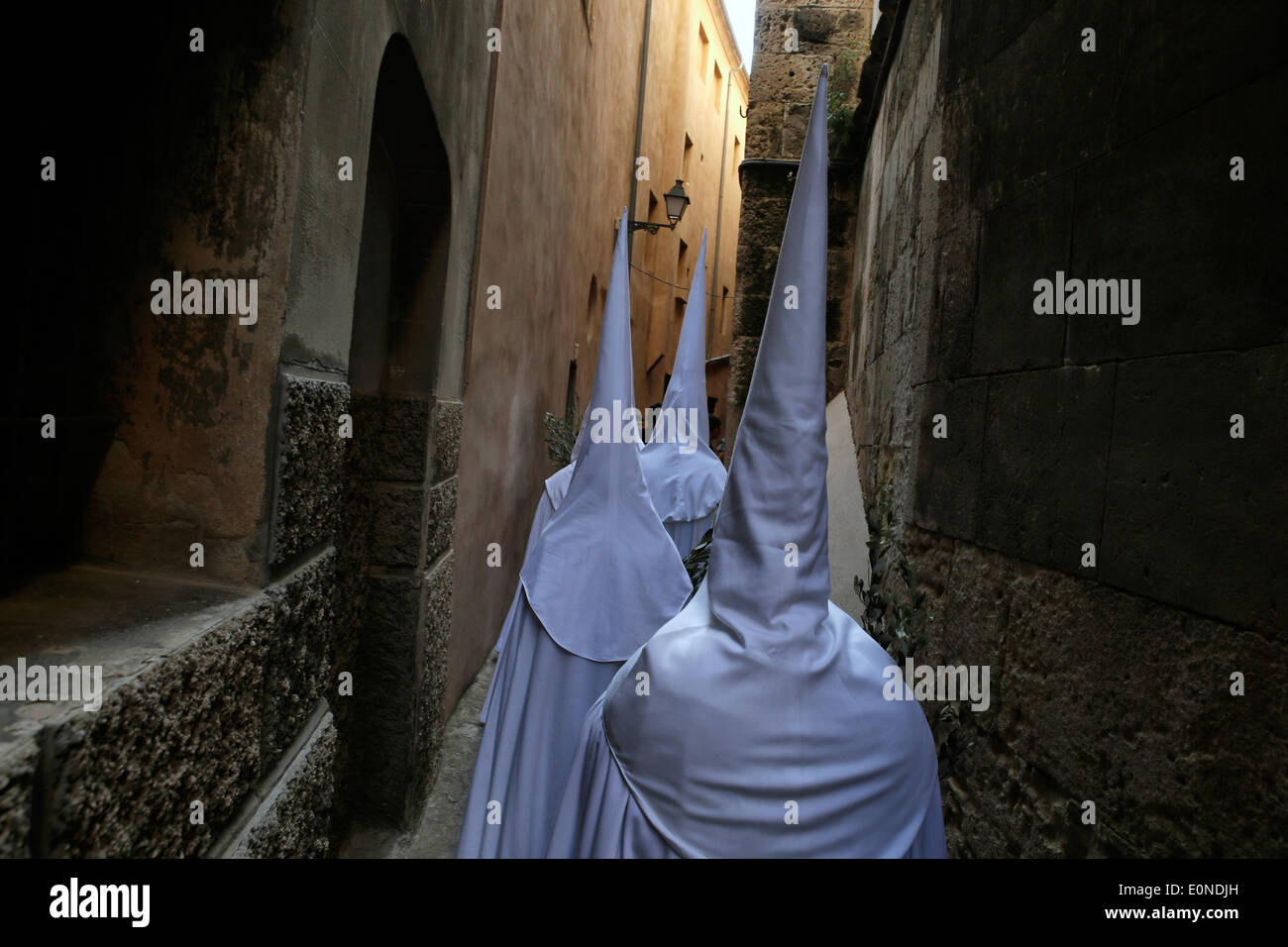 Procession of the penitents hi-res stock photography and images - Alamy