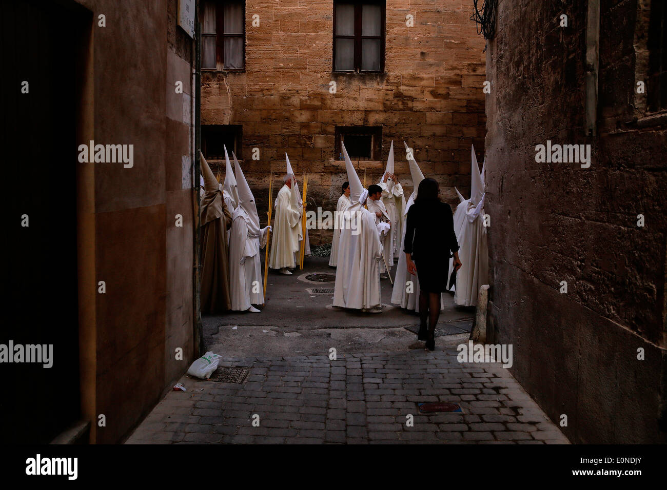 Procession of the penitents hi-res stock photography and images - Alamy