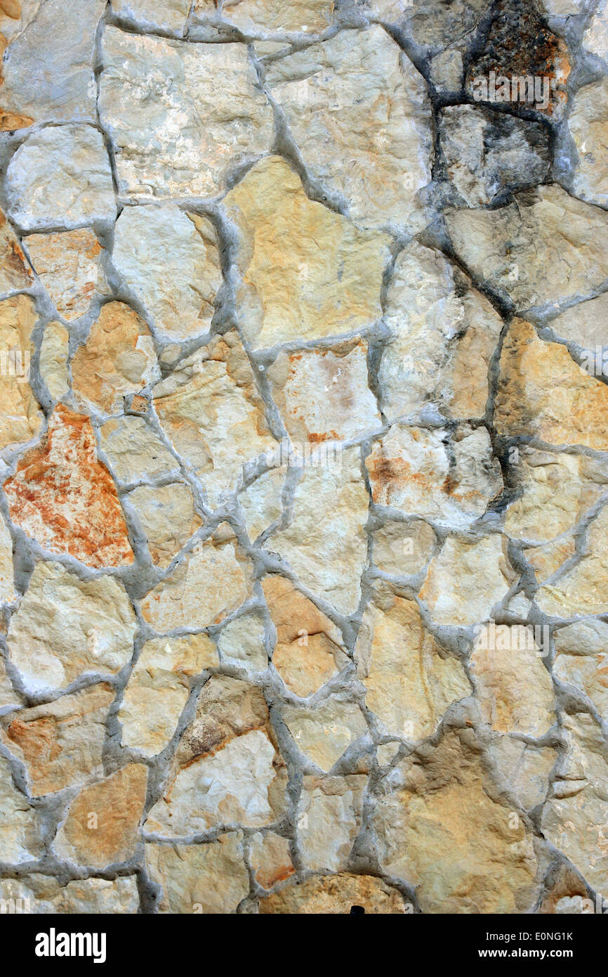 Cobblestone background. The old cobblestone wall Stock Photo - Alamy