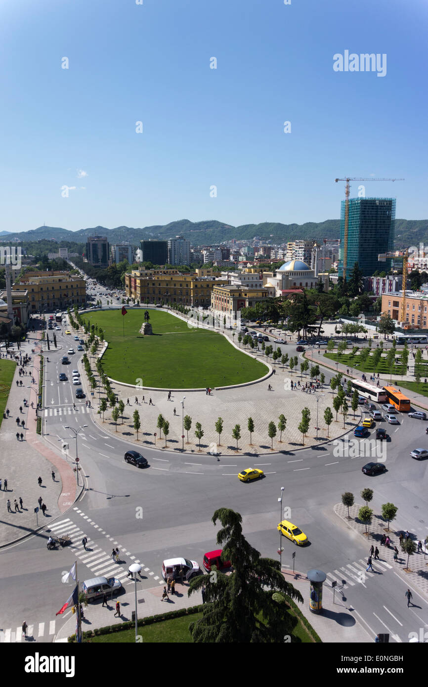 Tirana city centre hi-res stock photography and images - Alamy