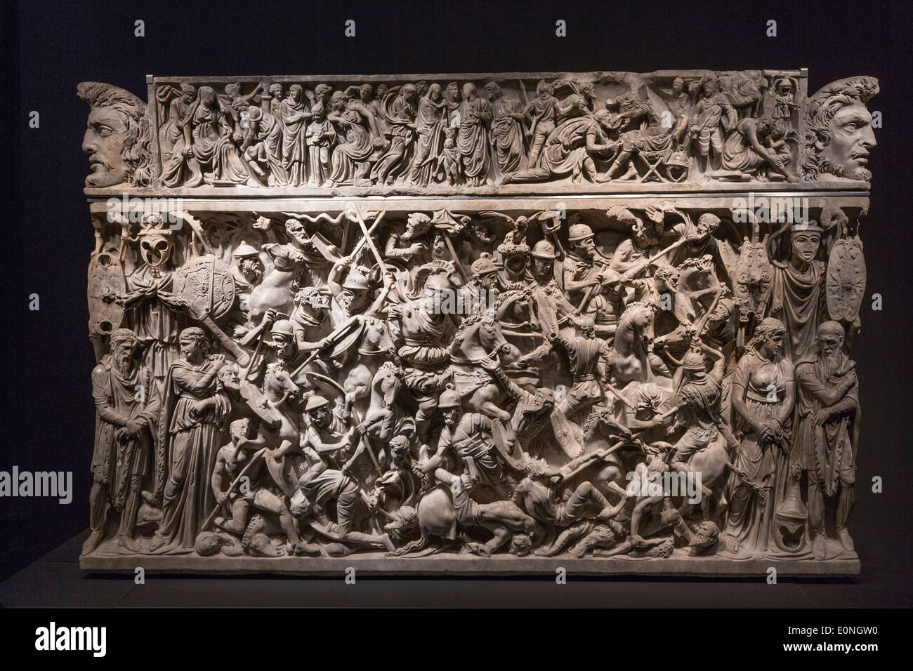 The Portonaccio sarcophagus, Museo Nazionale Romano, palazzo Massimo ...