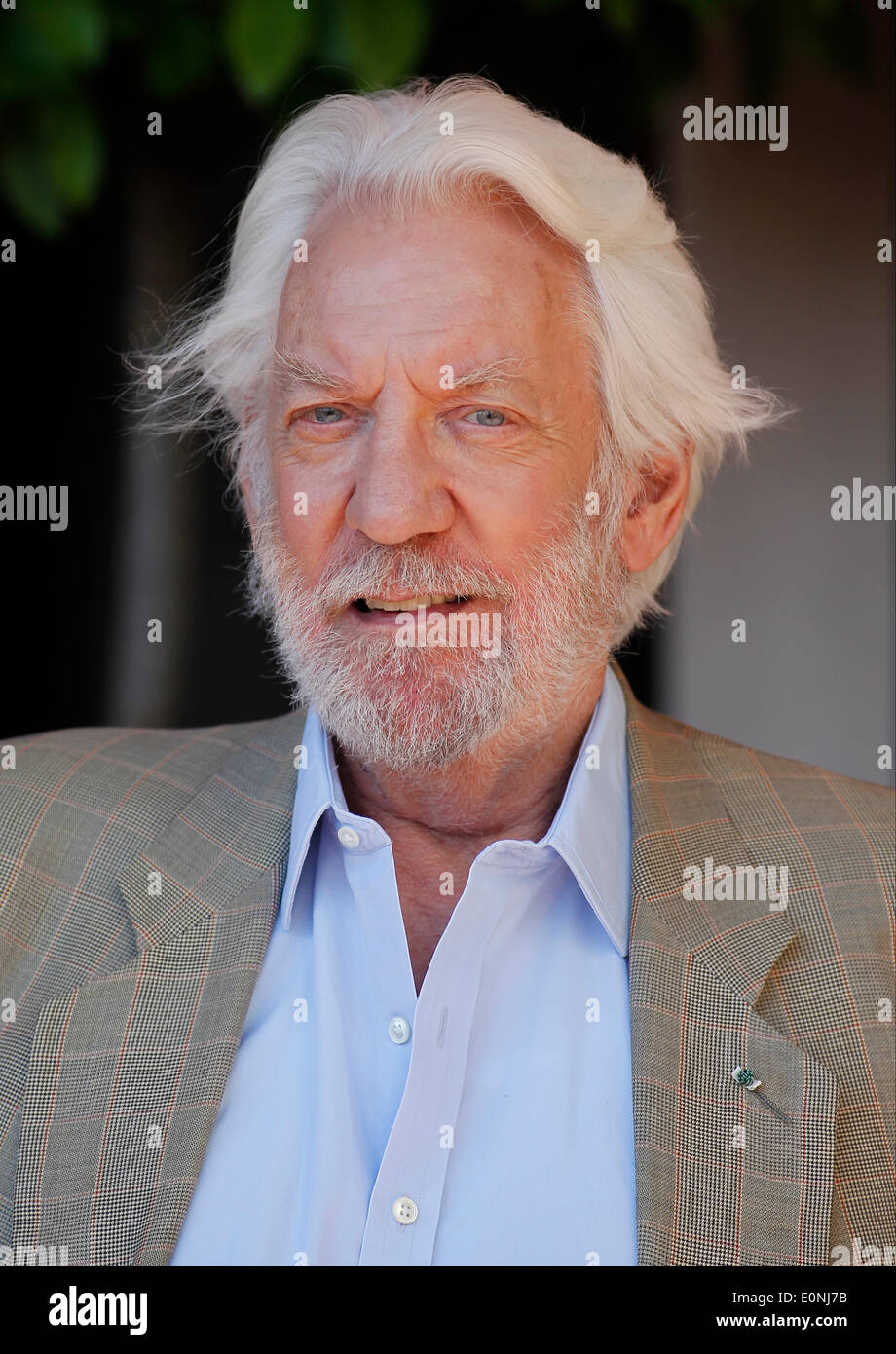 DONALD SUTHERLAND THE HUNGER GAMES: MOCKINGJAY PHOTOCALL. 67TH CANNES ...