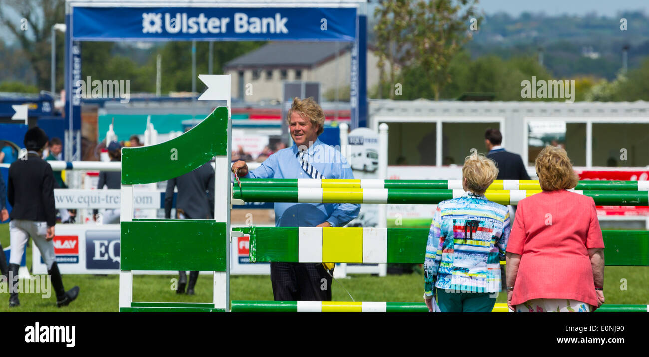 Show Jumping at The 2014 Balmoral Show, The Maze Lisburn, Northern ...