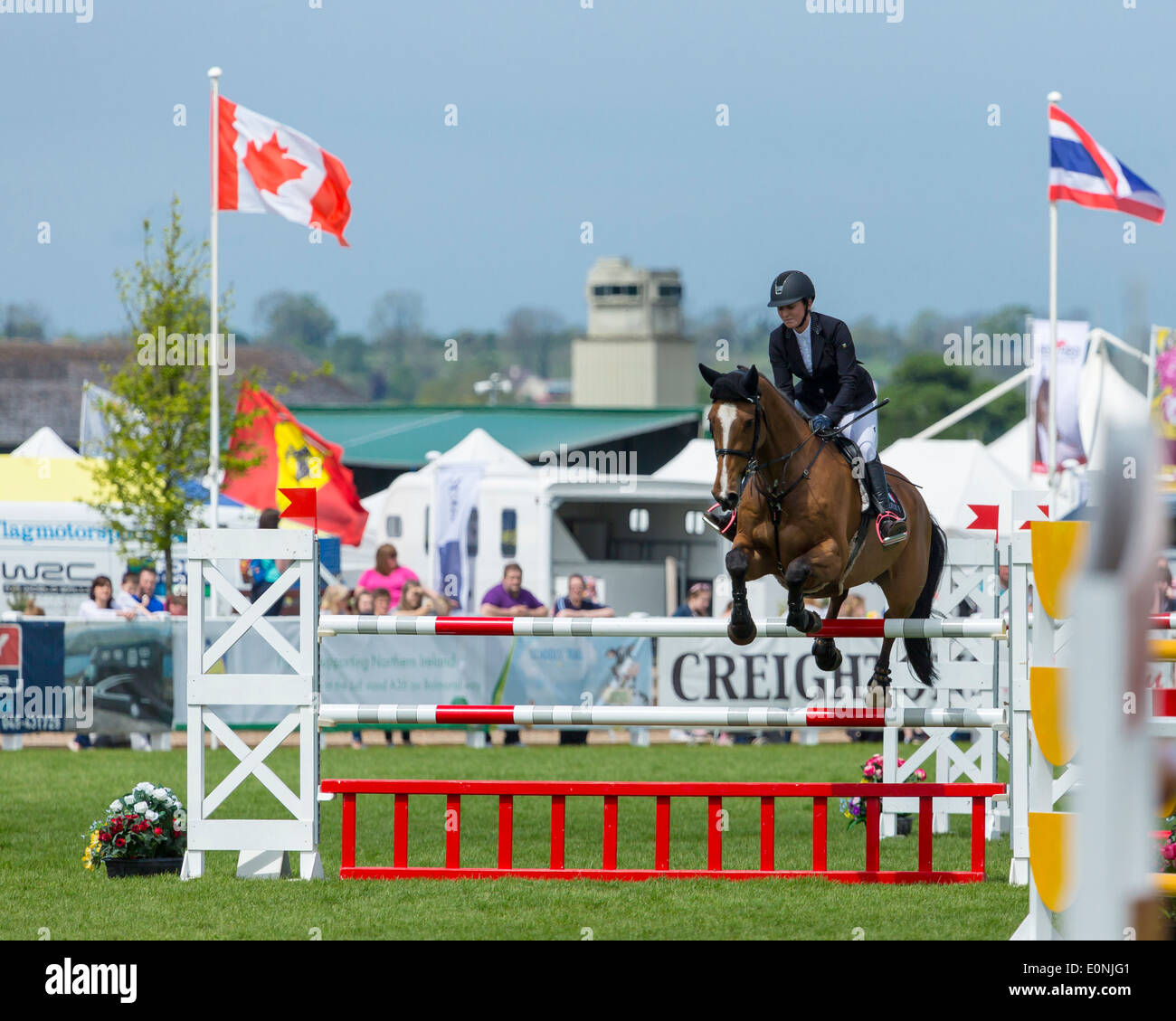 Show Jumping at The 2014 Balmoral Show, The Maze, Lisburn, Northern ...