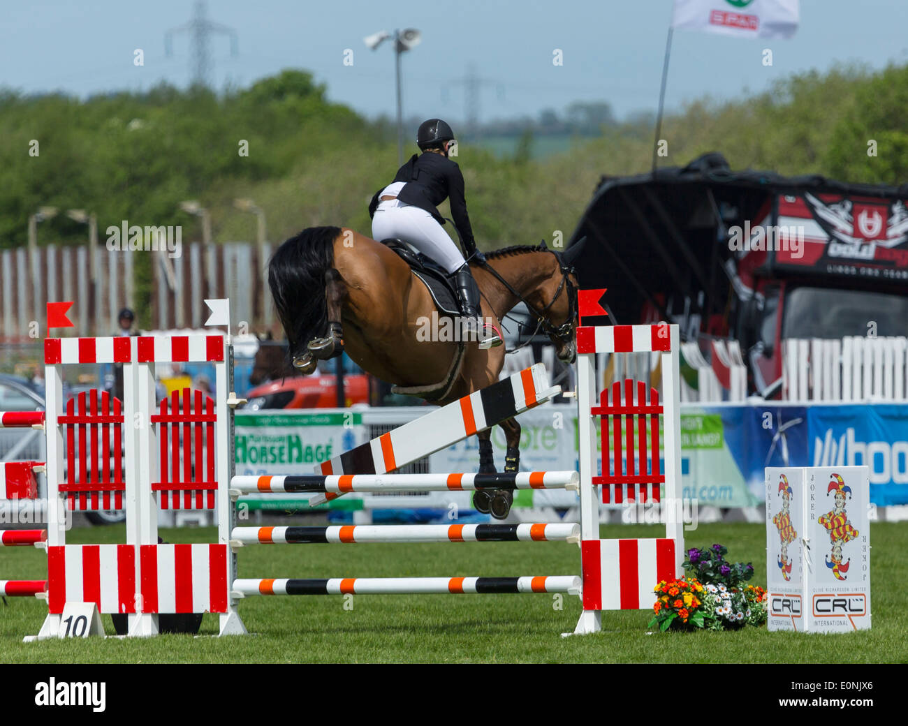 Show Jumping at The 2014 Balmoral Show, The Maze, Lisburn, Northern ...