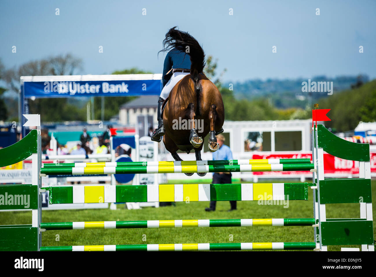 Show Jumping at The 2014 Balmoral Show, The Maze, Lisburn, Northern ...