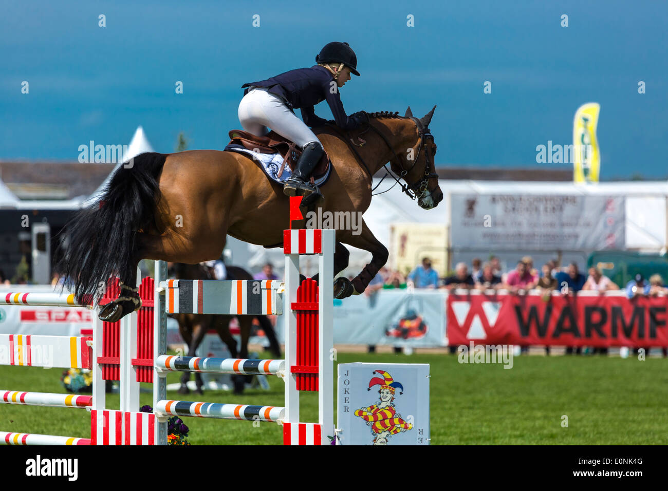 Show Jumping at The 2014 Balmoral Show, The Maze, Lisburn, Northern ...