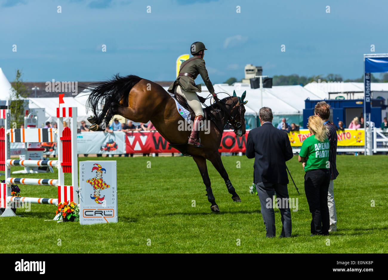 Show Jumping at The 2014 Balmoral Show, The Maze, Lisburn, Northern ...