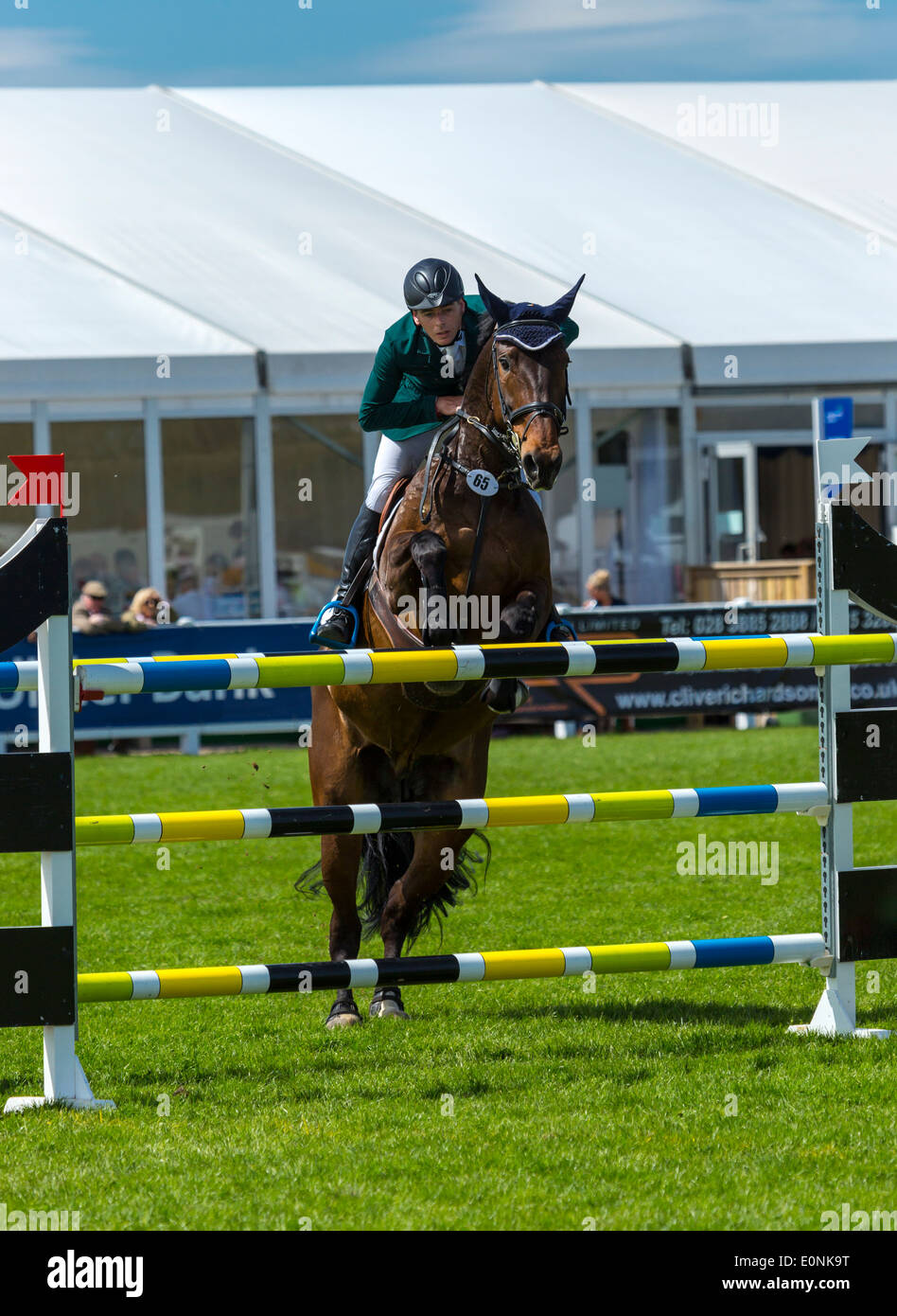 Show Jumping at The 2014 Balmoral Show, The Maze, Lisburn, Northern ...