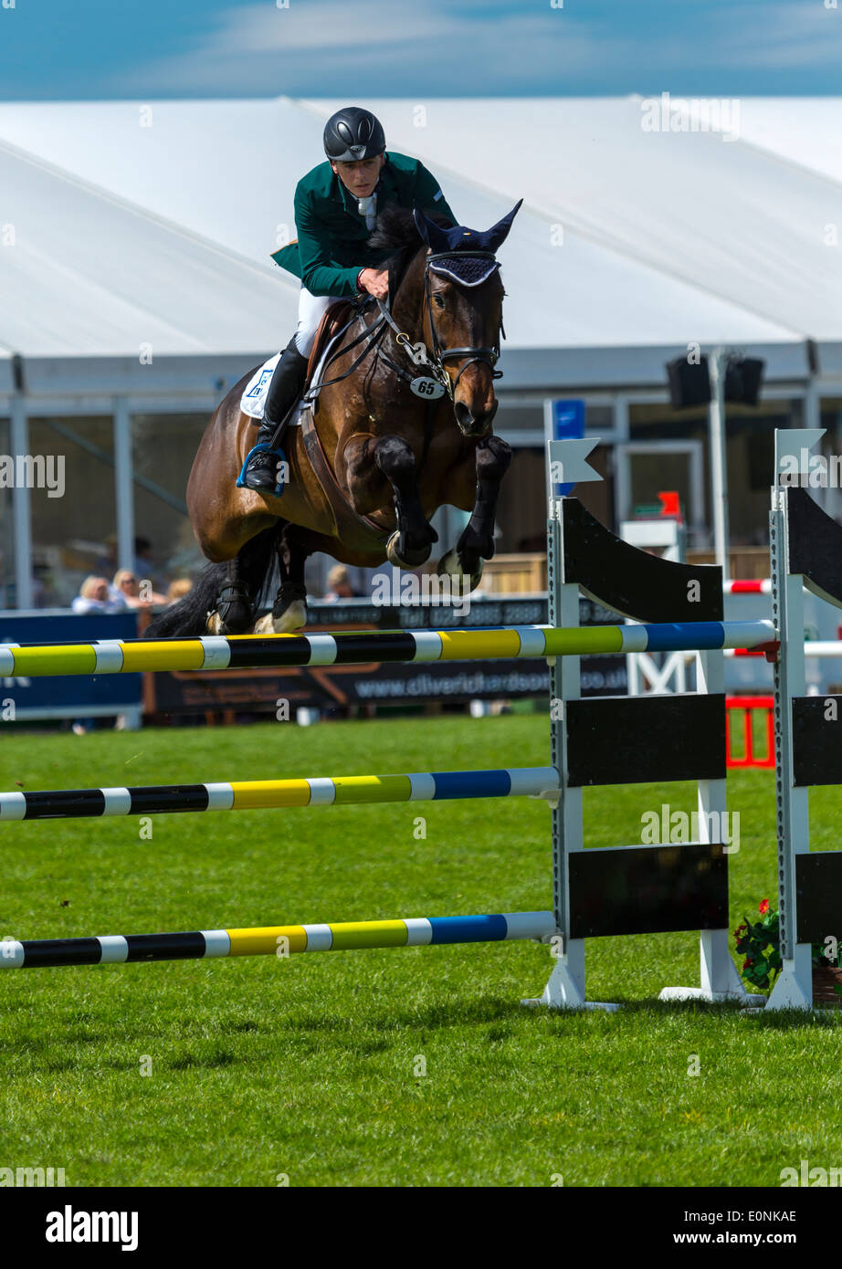 Show Jumping at The 2014 Balmoral Show, The Maze, Lisburn, Northern ...