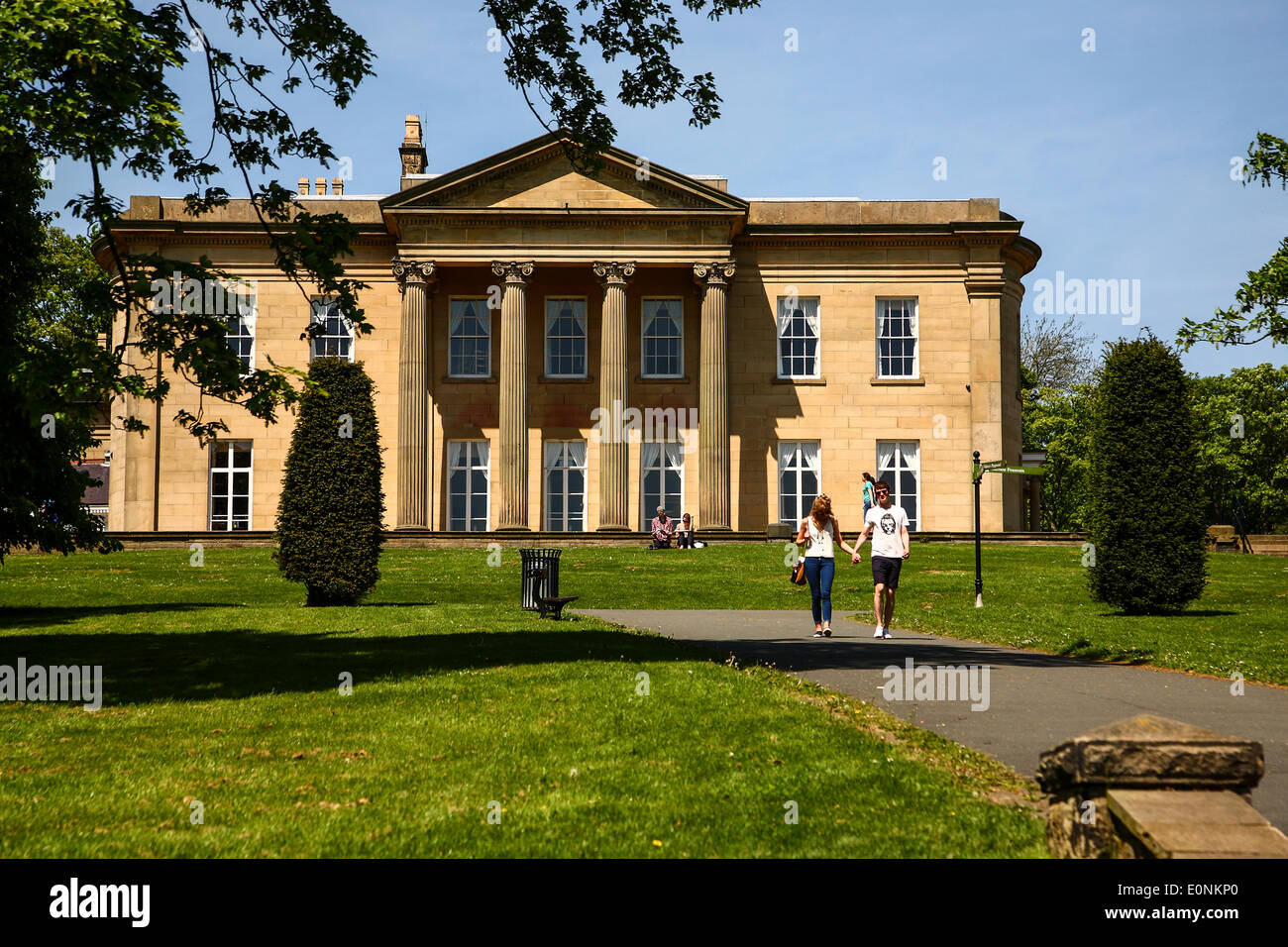 The Mansion at Roundhay Park in Leeds Stock Photo - Alamy