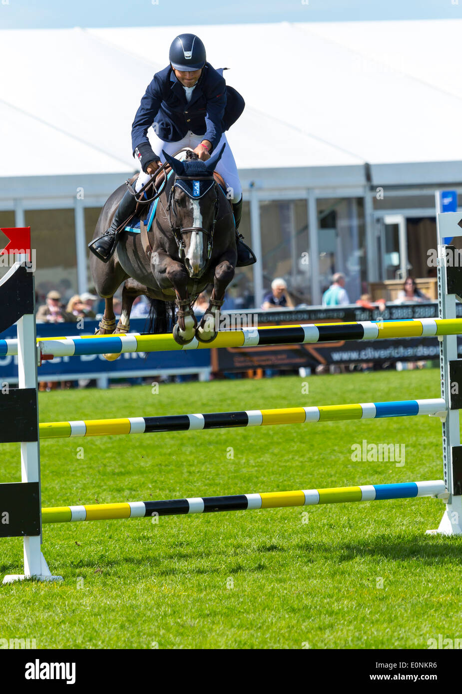 Show Jumping at The 2014 Balmoral Show, The Maze, Lisburn, Northern ...