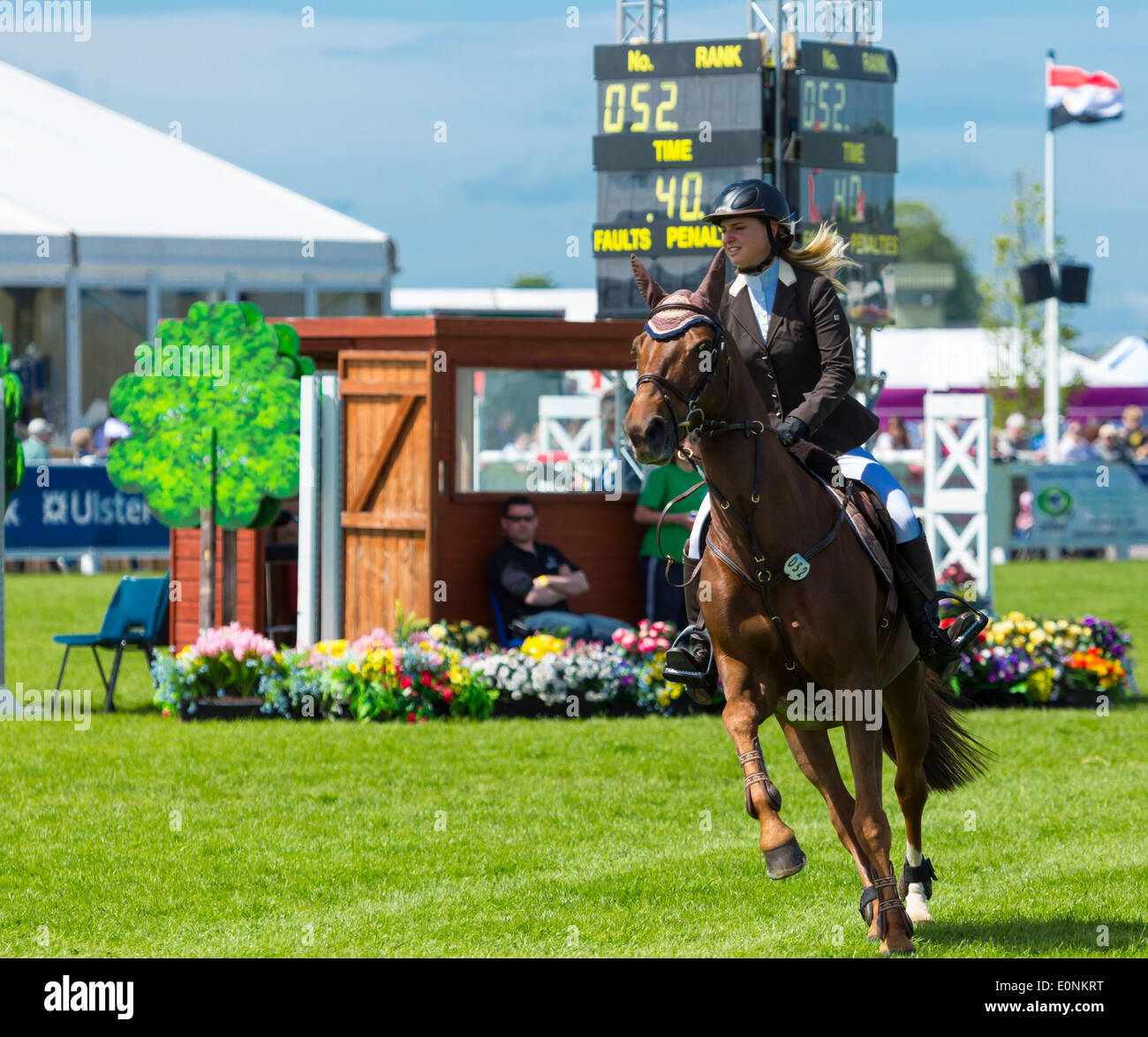 Show Jumping at The 2014 Balmoral Show, The Maze, Lisburn, Northern ...