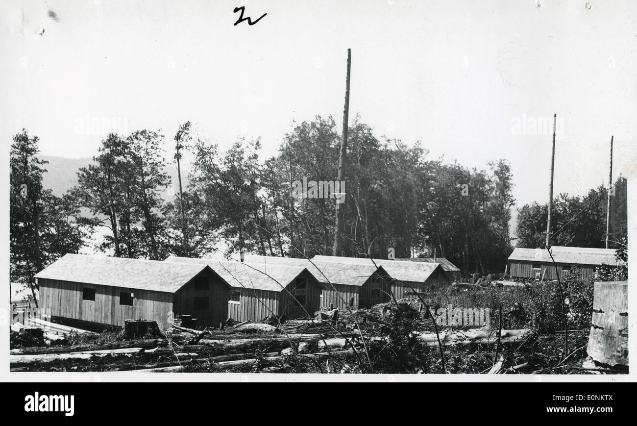 Logging camp canada hi-res stock photography and images - Alamy