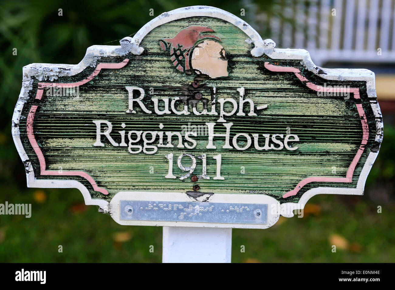 Historical house sign hi-res stock photography and images - Alamy