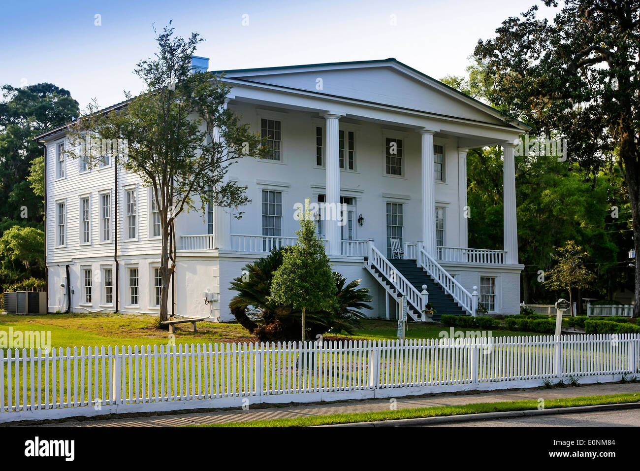 The Orange Hall in St. Marys town, Georgia Stock Photo - Alamy