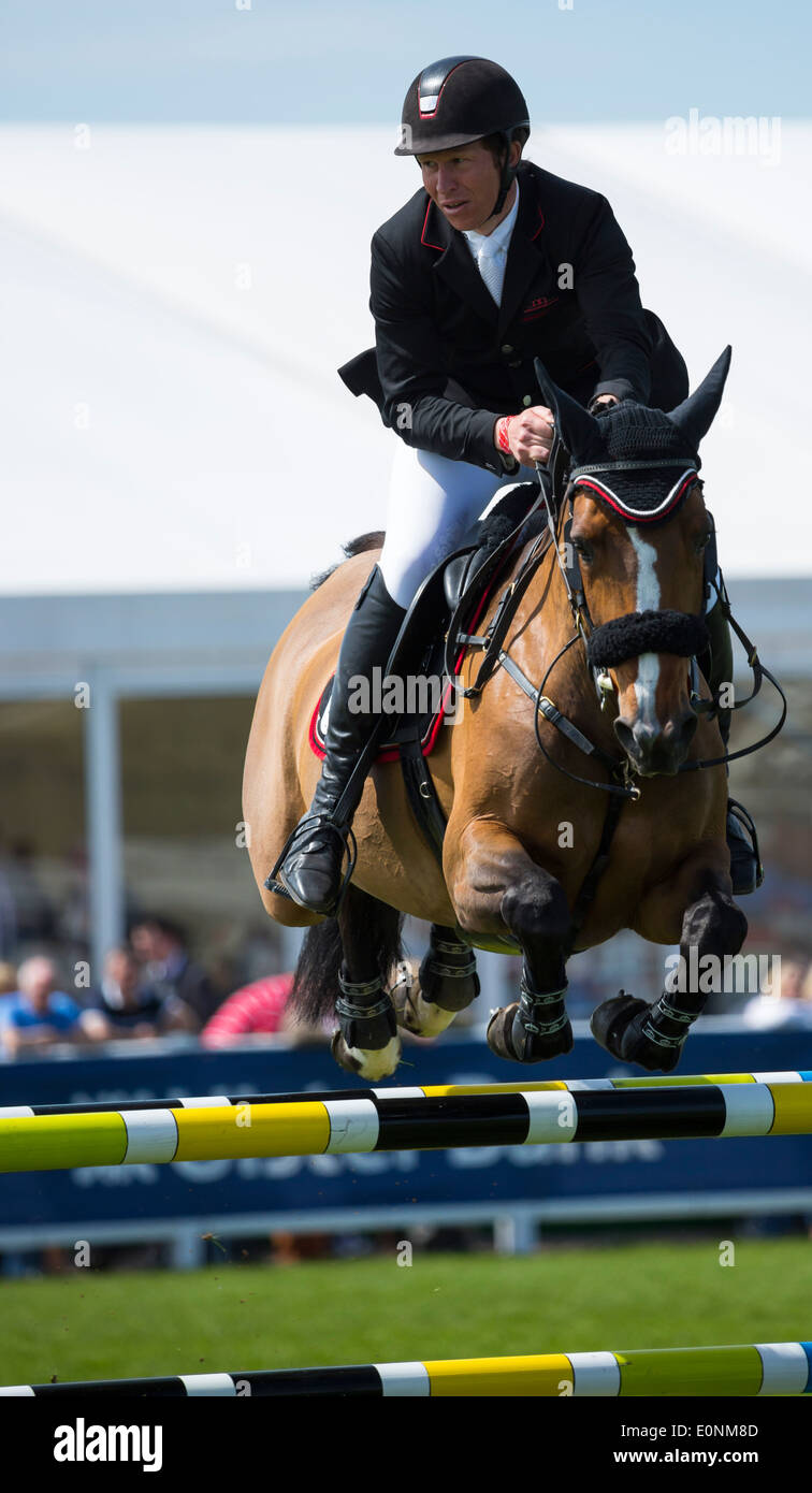 Show Jumping at The 2014 Balmoral Show, The Maze, Lisburn, Northern ...