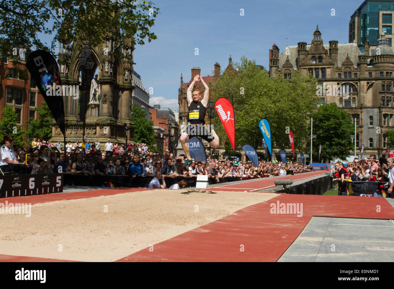 Manchester, UK. 17th May 2014. The 2014 Great City Games, Manchester ...