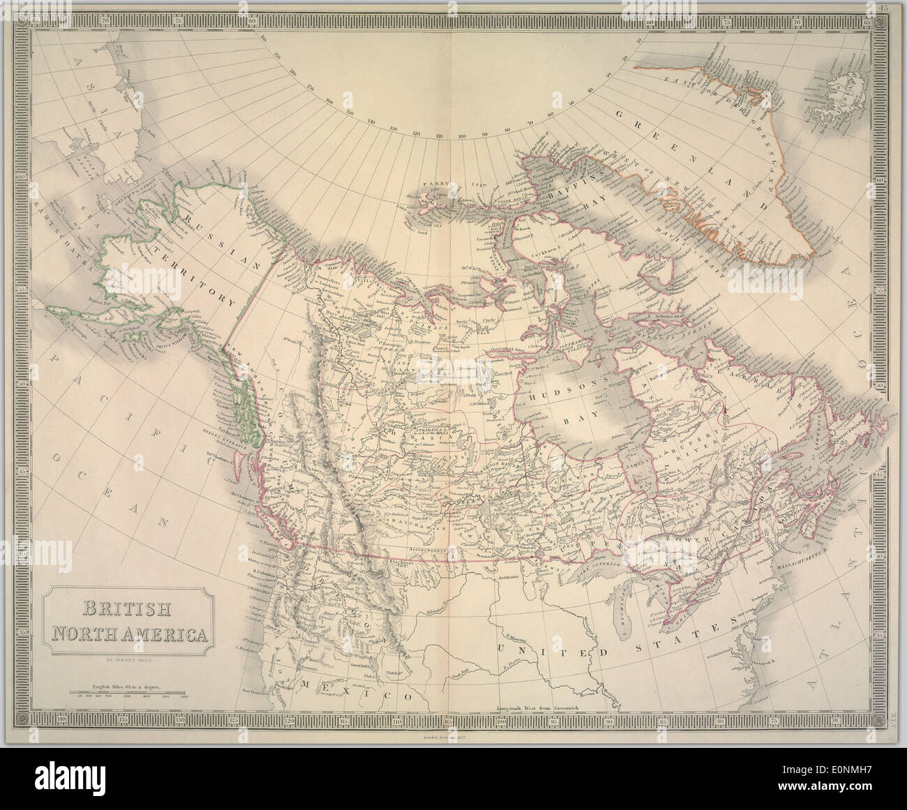 1700s america expansion map hi-res stock photography and images - Alamy