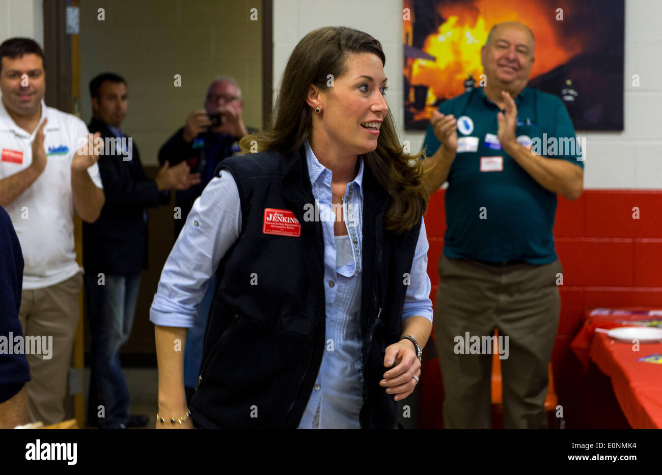 Louisville, Kentucky, USA. 17th May, 2014. ALISON LUNDERGAN GRIMES ...