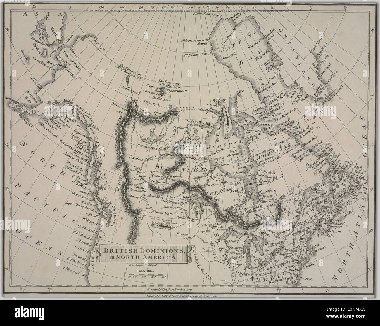 British north america colonial canada hi-res stock photography and ...