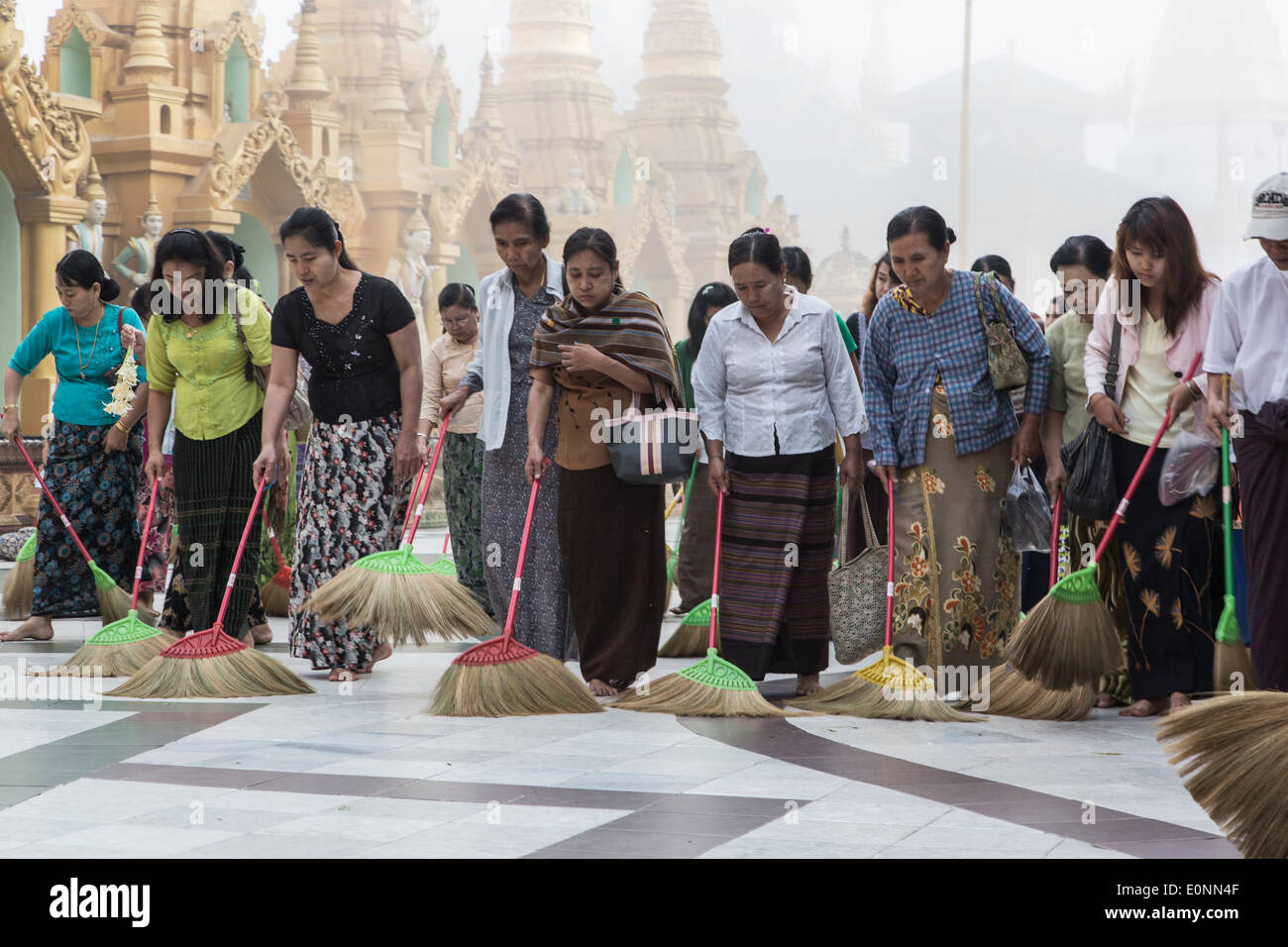 Sweeping The Temple High Resolution Stock Photography and Images - Alamy