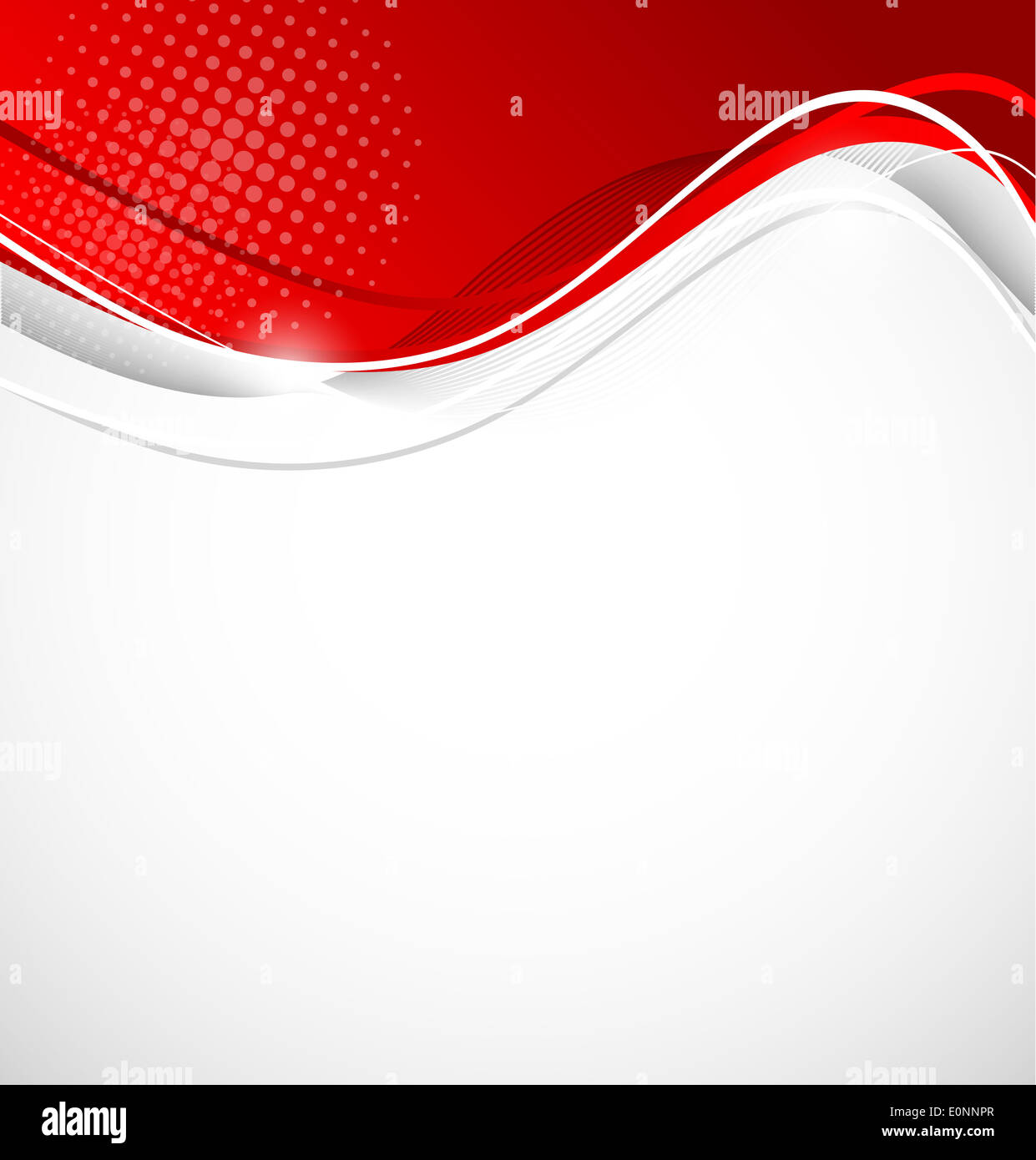 Abstract wavy background in red color Stock Photo - Alamy