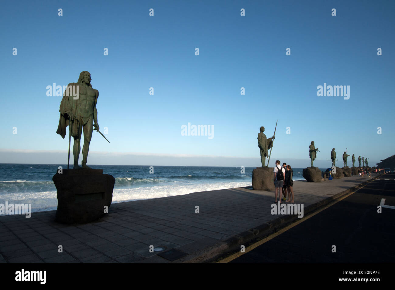 Tenerife canary islands candelaria statues hi-res stock photography and ...