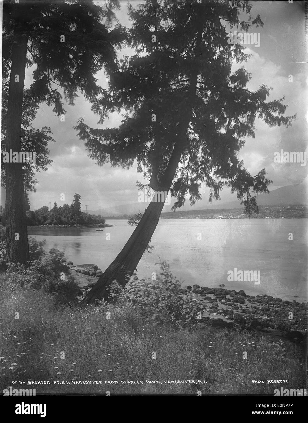 View from north across Black and White Stock Photos & Images - Alamy