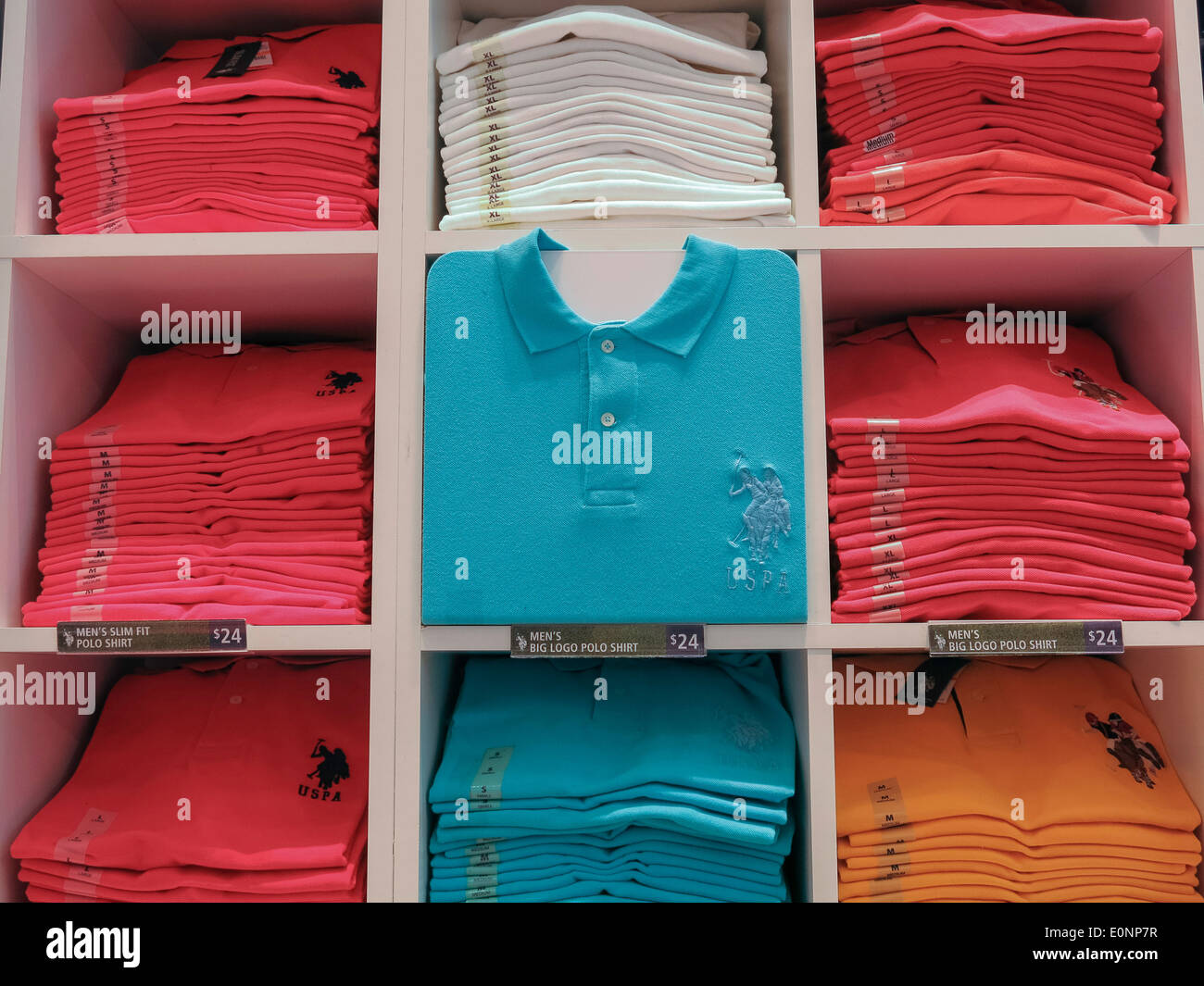 US Polo Association Store Interior, NYC Stock Photo - Alamy