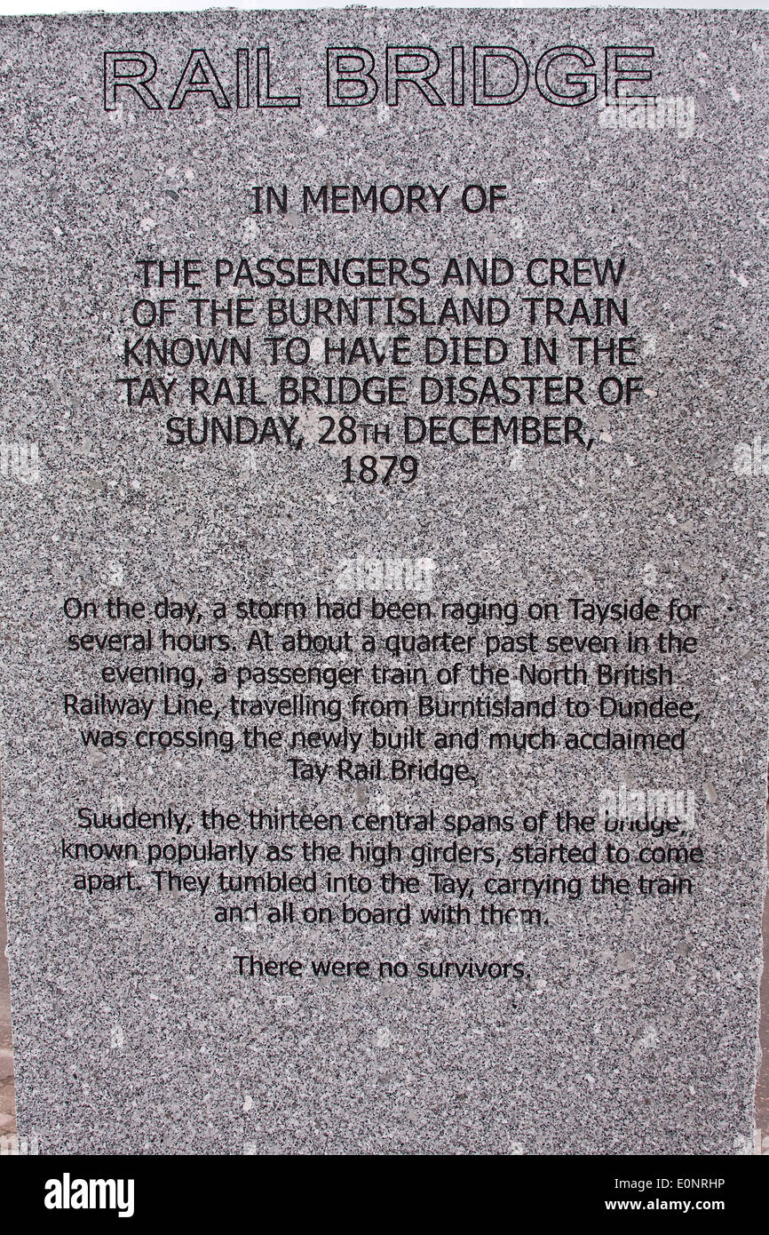 Disaster scotland dundee 1879 hi-res stock photography and images - Alamy