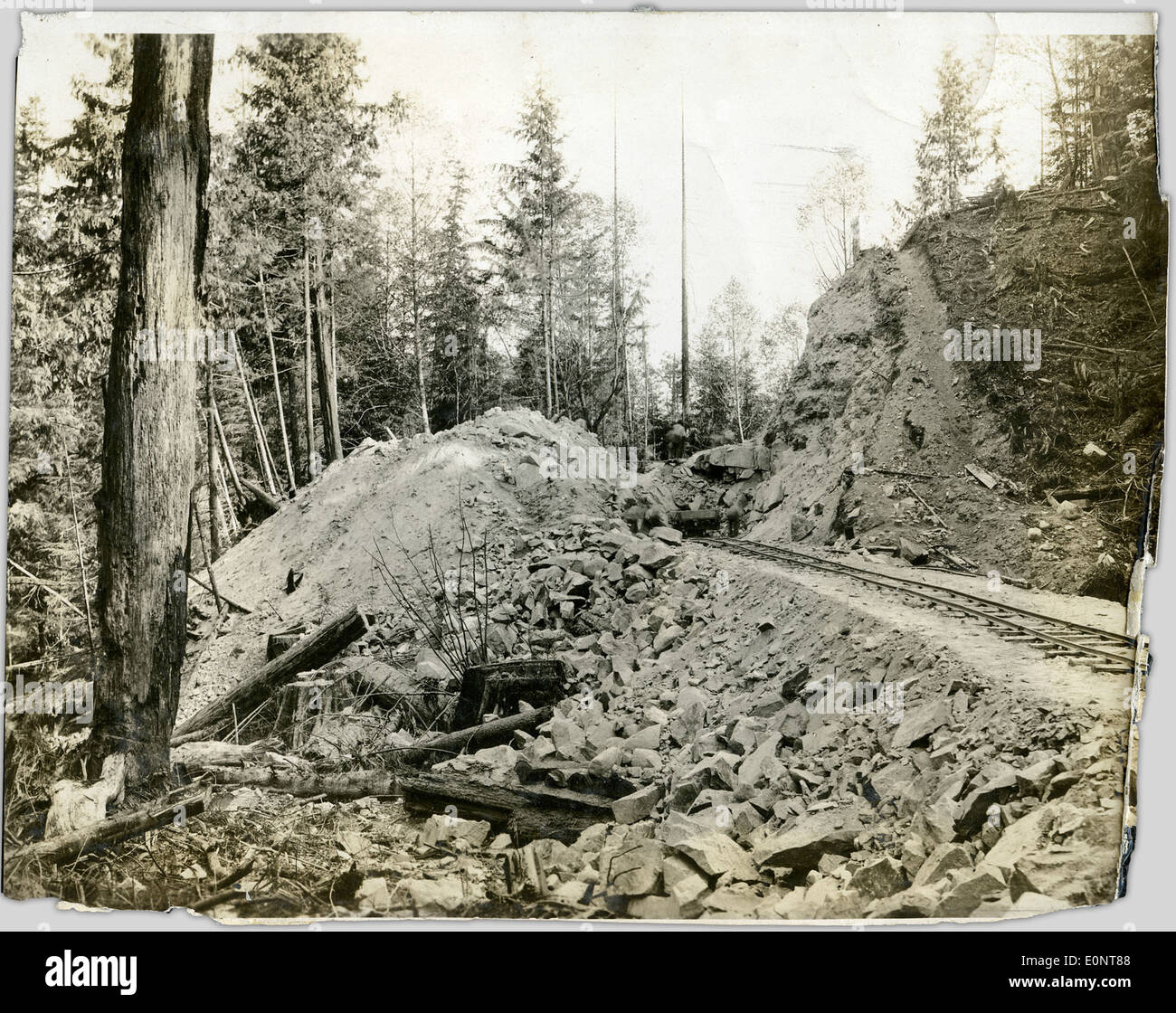 Historic landslide hi-res stock photography and images - Alamy