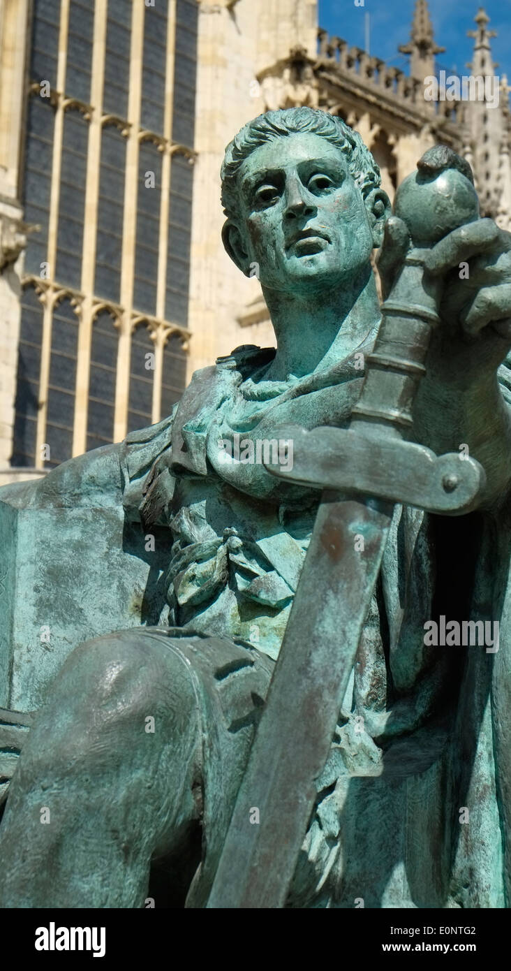 Constantine the Great Statue York Minster Yorkshire England UK United ...