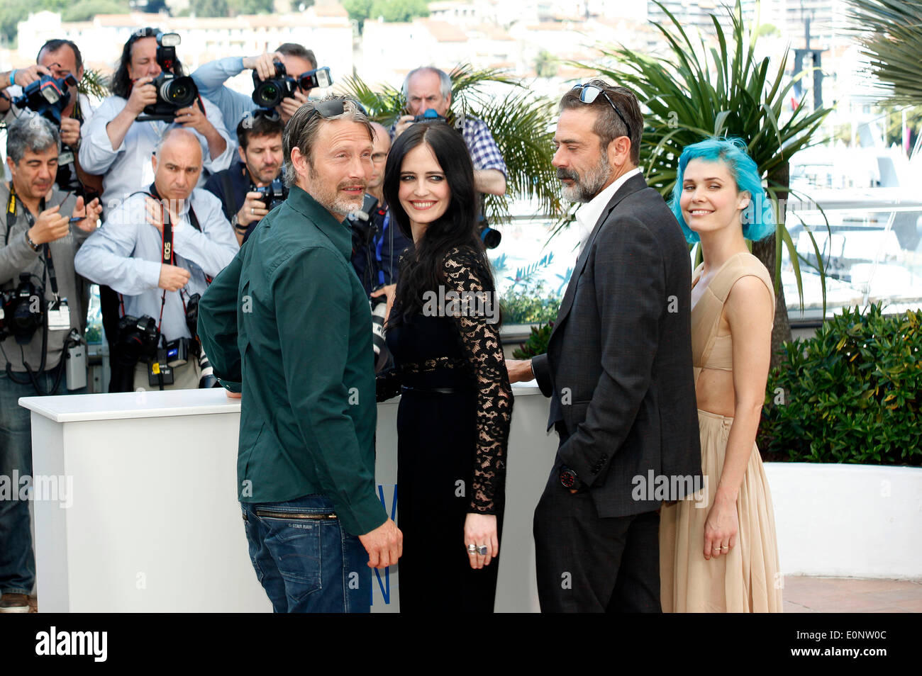 Mads Mikkelsen, Eva Green, Jeffrey Dean Morgan and Nanna Oland ...