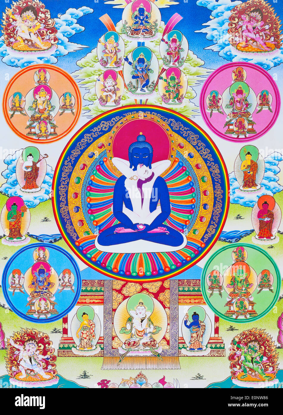 Samantabhadra hi-res stock photography and images - Alamy