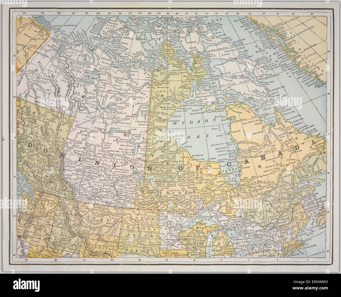 Dominion of canada 1867 hi-res stock photography and images - Alamy