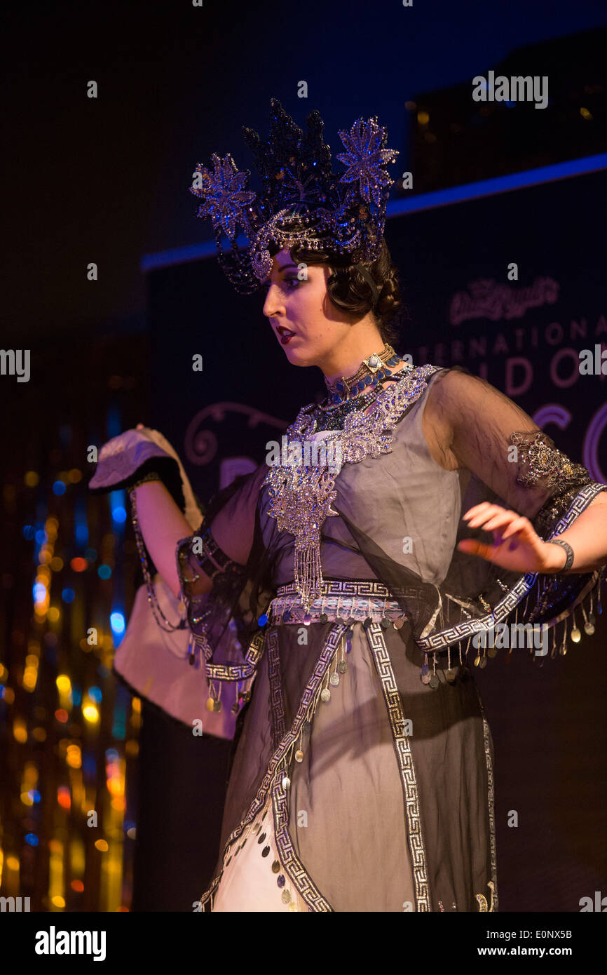 London Burlesque Festival 2014, Pepper Sparkles from Helsinki, Finland ...