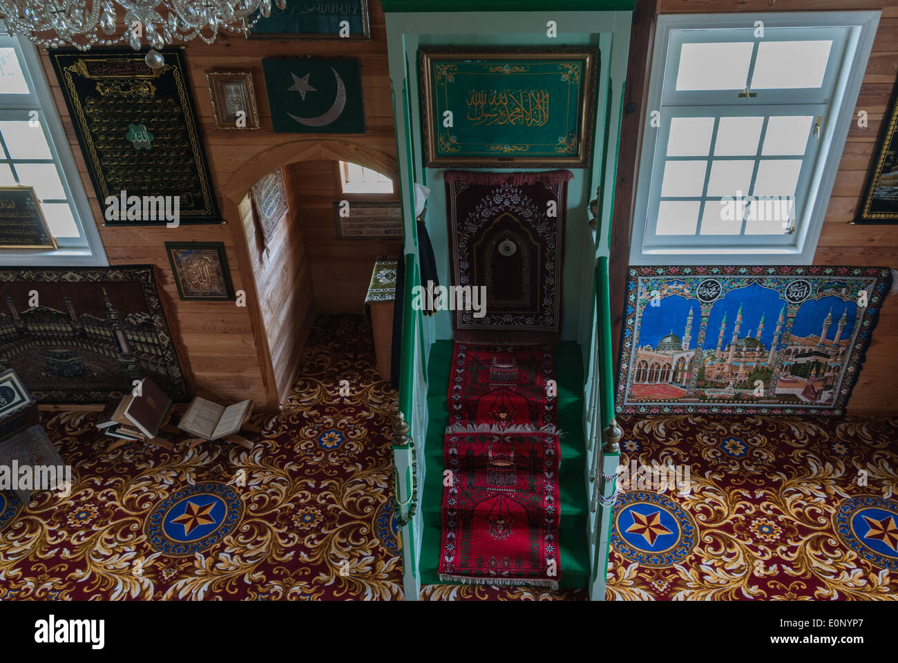 Wooden mosque hi-res stock photography and images - Alamy